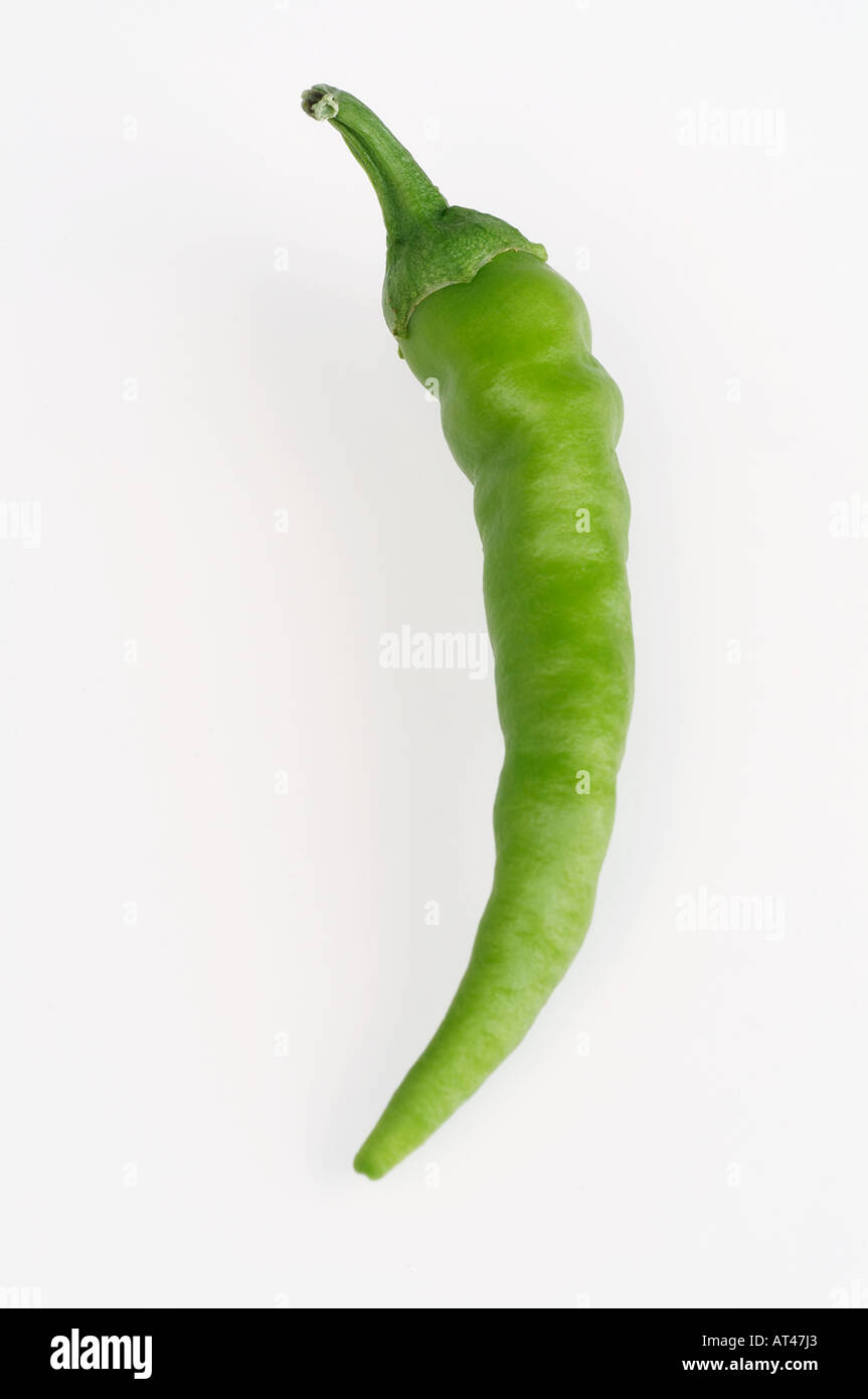 Green chili pepper Stock Photo - Alamy