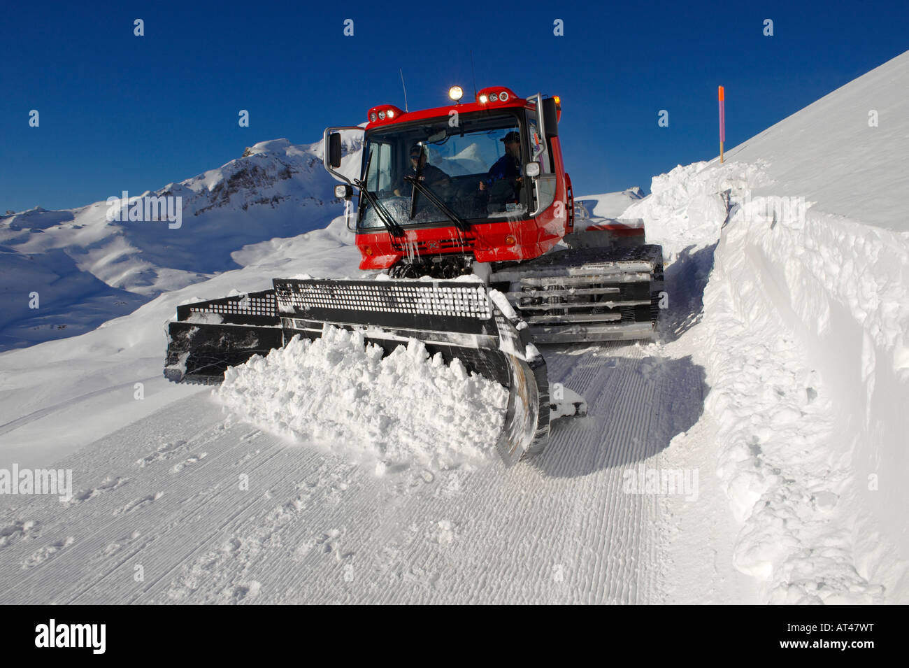 Snow plough hi-res stock photography and images - Alamy