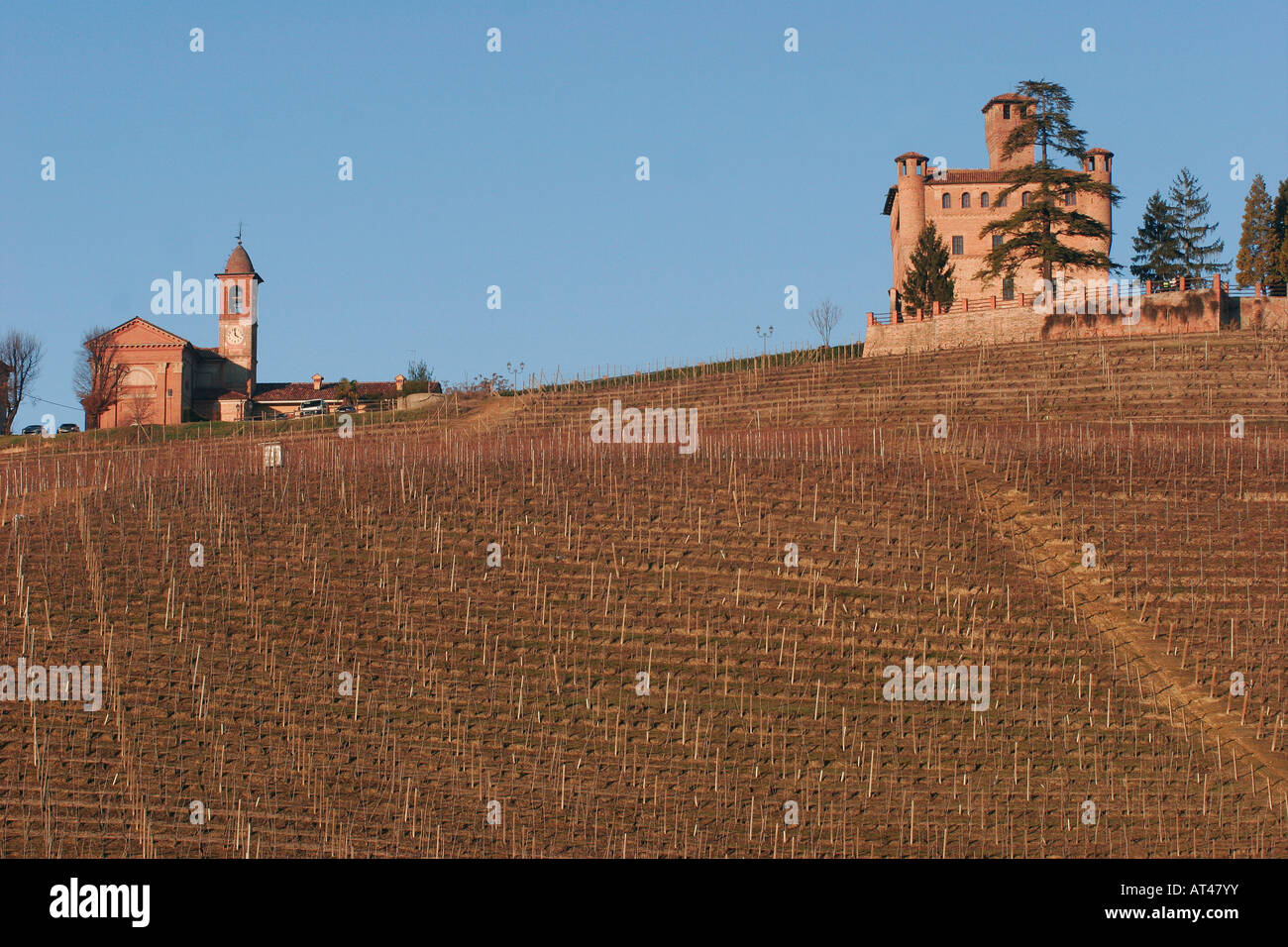 Grinzane Cavour castle. Langhe, Piemonte Stock Photo - Alamy