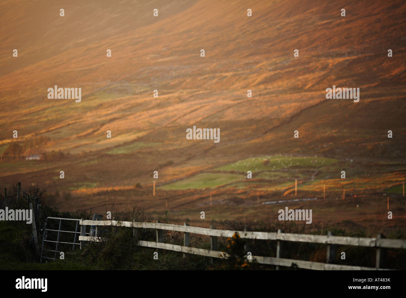 Sunset on the Ring of Kerry, County Kerry, Ireland Stock Photo - Alamy