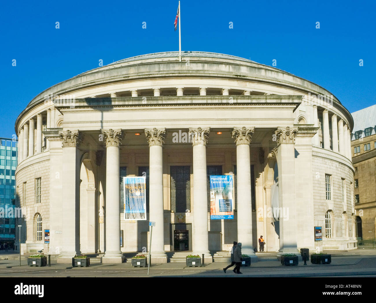 The rotunda-style Central Library Manchester Stock Photo - Alamy