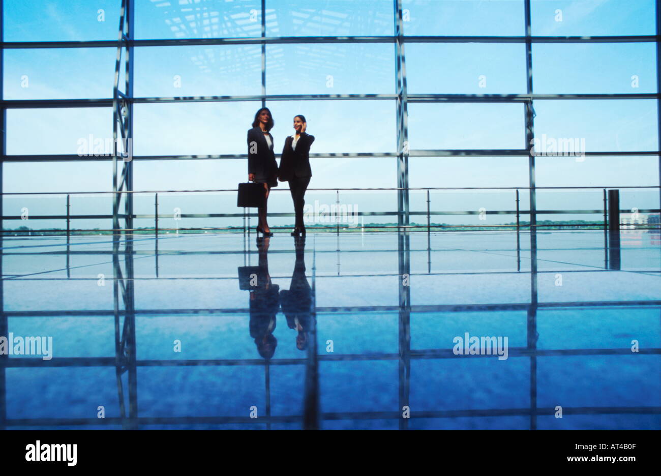 Women in Office Building Stock Photo - Alamy