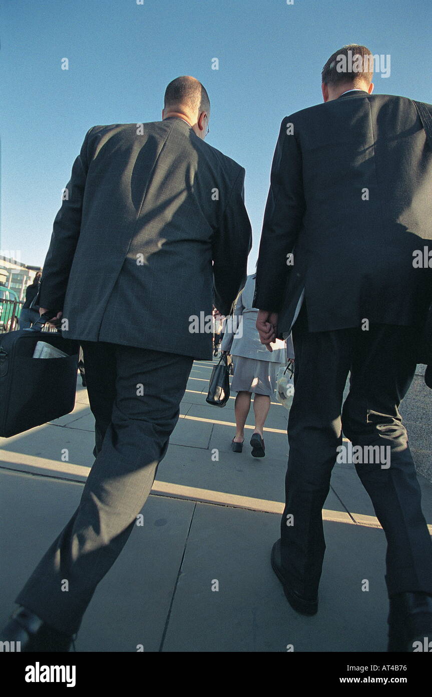 view from behind of people walking Stock Photo - Alamy