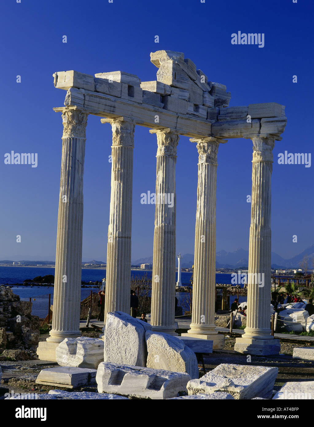 geography / travel, Turkey, Side, building, architecture, archaeology ...