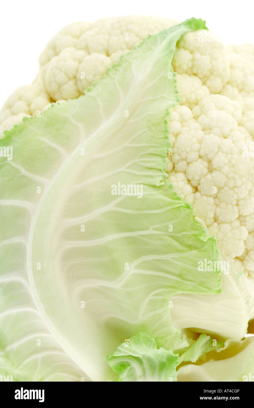 Close-up of Cauliflower Vegetable Stock Photo - Alamy