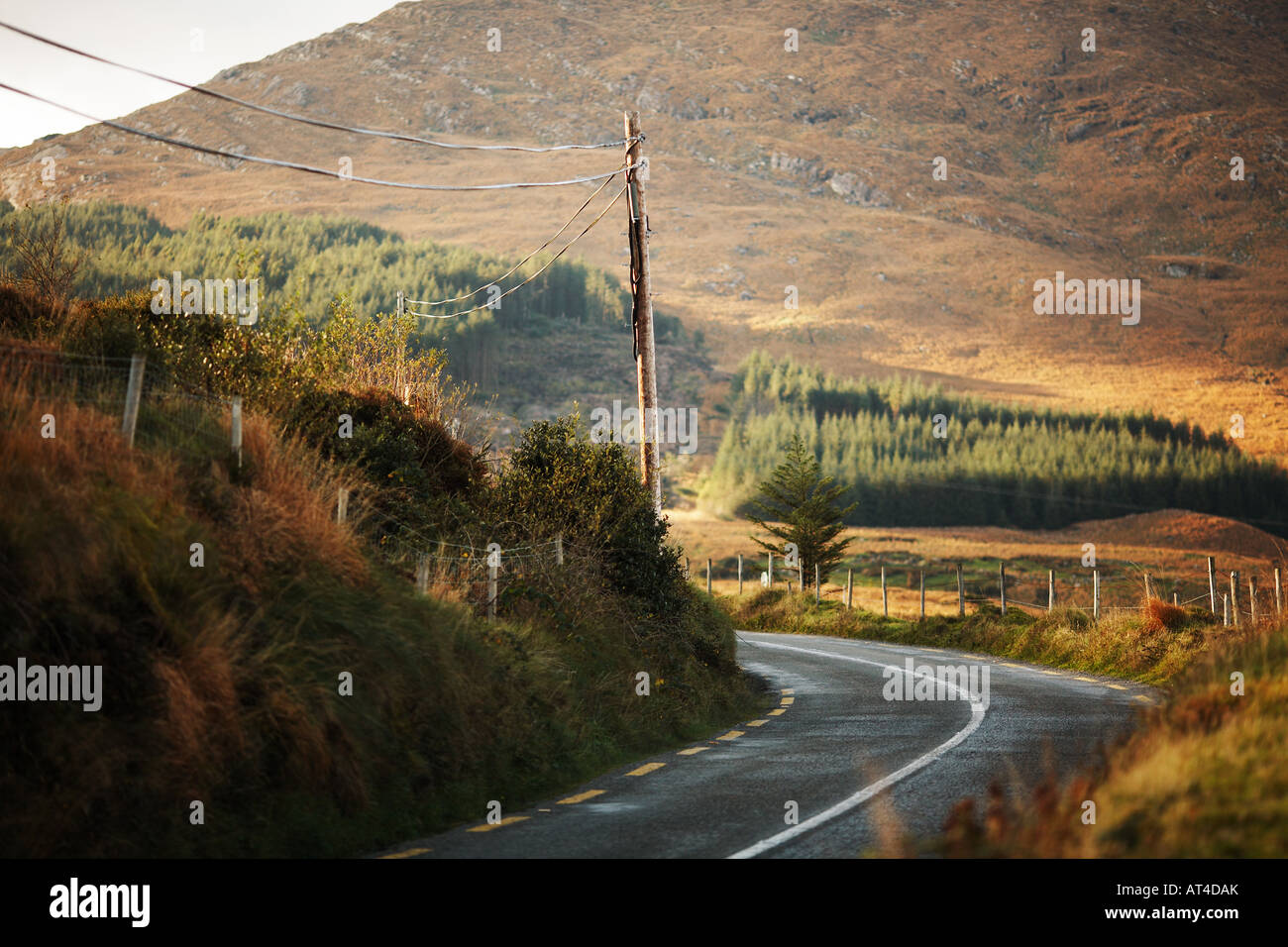 Sunset on the Ring of Kerry, County Kerry, Ireland Stock Photo - Alamy