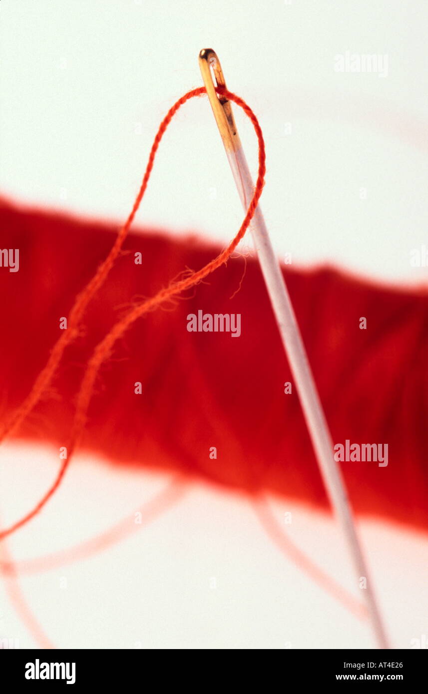 Darning thread hi-res stock photography and images - Alamy