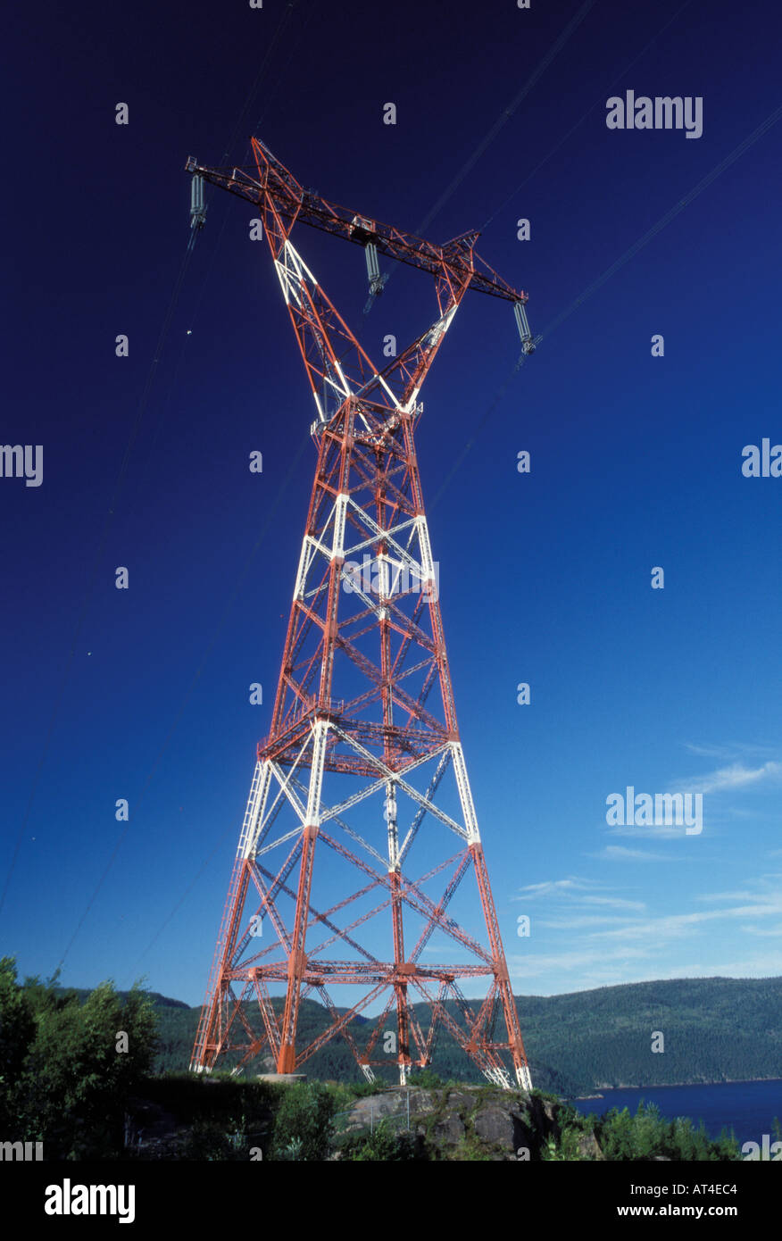 Electricity cables quebec hi-res stock photography and images - Alamy