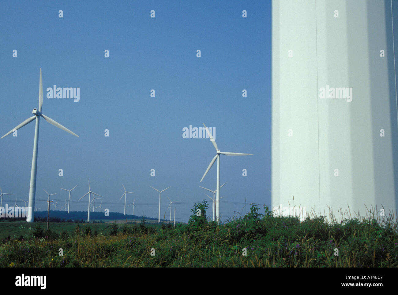 Vertical axis wind turbine gaspe quebec hi-res stock photography and ...
