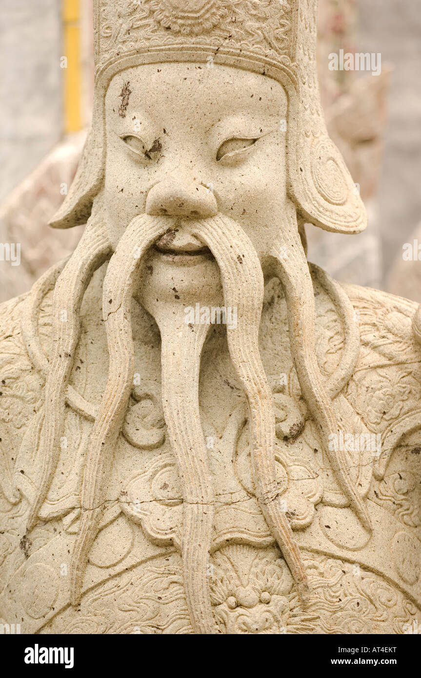 Guard Statue on the grounds of the Grand Palace Bangkok Thailand Stock ...