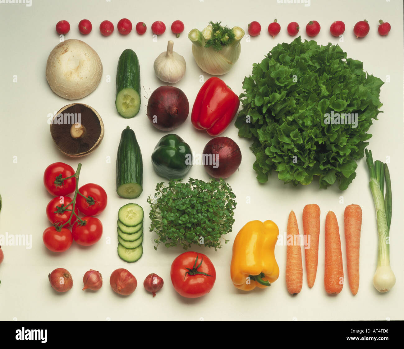 various fruit and vegetable items Stock Photo - Alamy