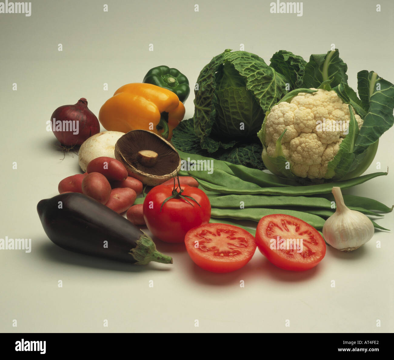 various fruit and vegetable items Stock Photo - Alamy