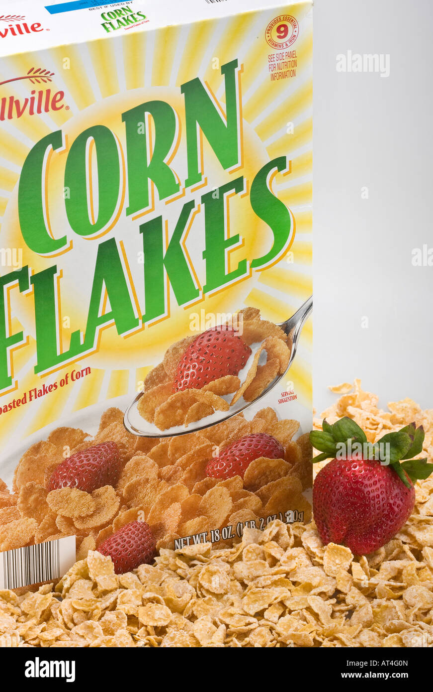 Cornflakes packet hi-res stock photography and images - Alamy