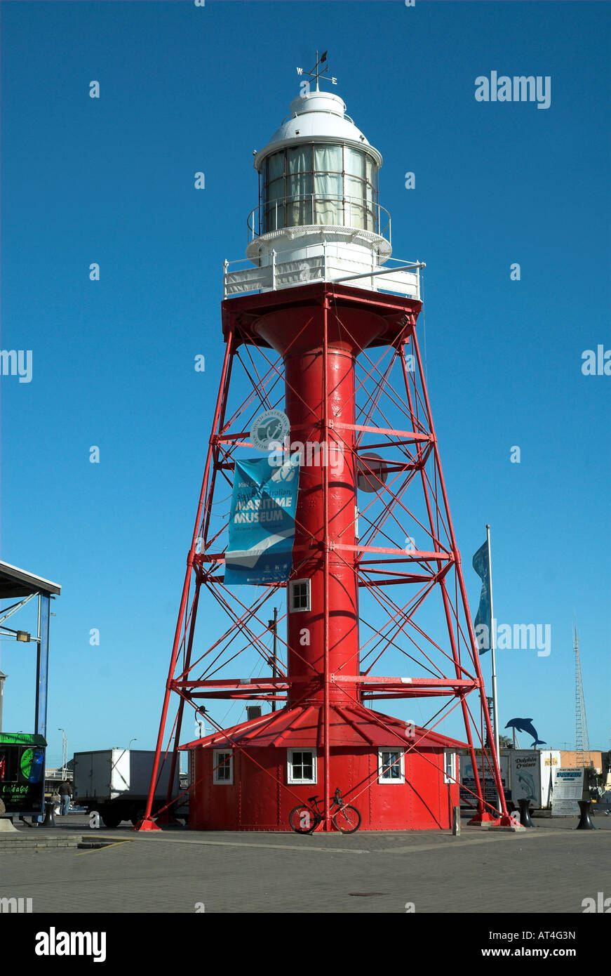 Lighthouse at Port Adelaide, South Australia Stock Photo - Alamy