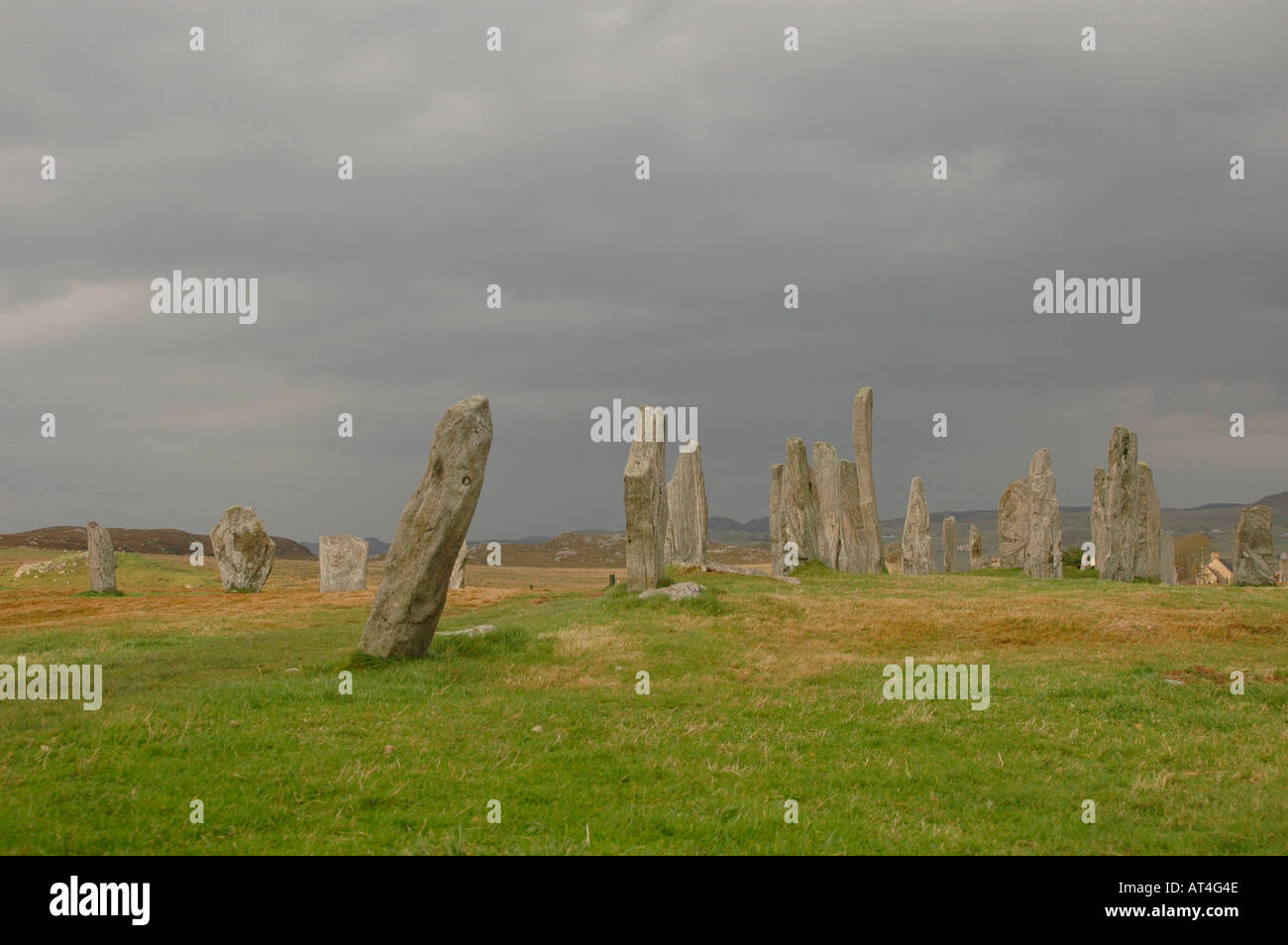 The Calanais Callanish Standing Stones Stock Photo - Alamy
