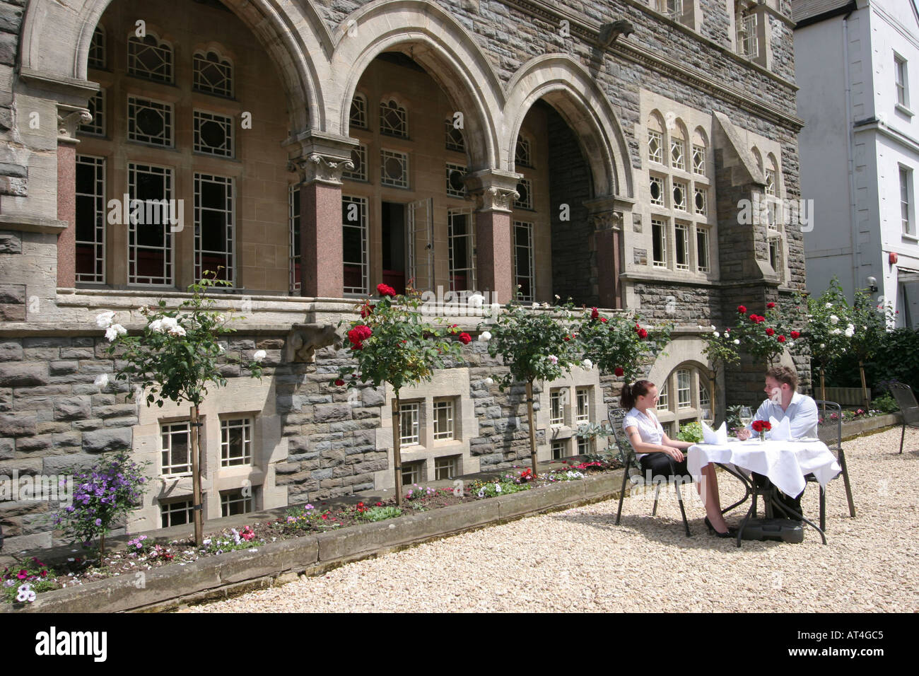 Dining Outdoors Park House Club Park Place Cardiff City Centre South ...