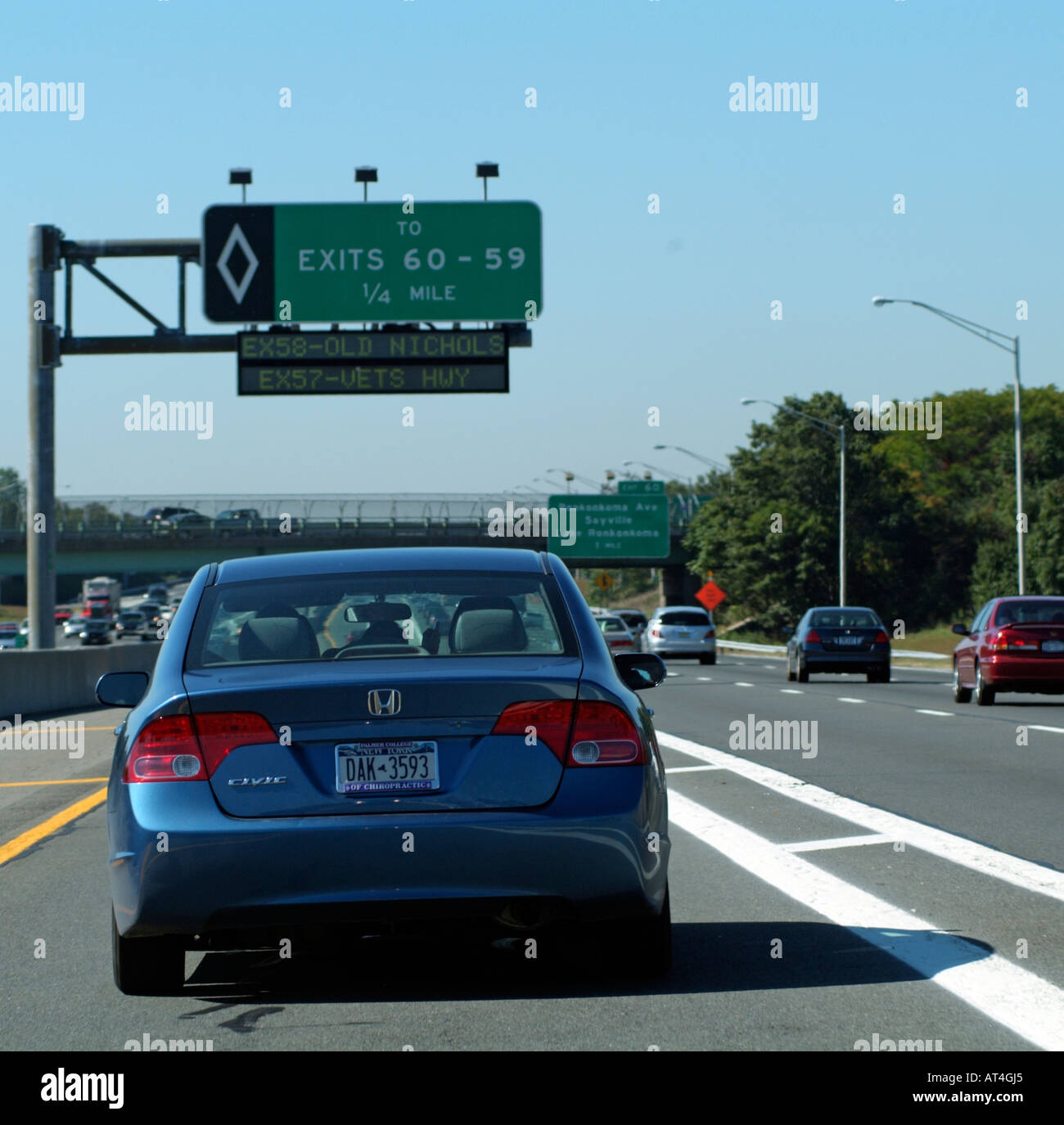 Car pool traffic lane for vehicles carrying two or more people on ...