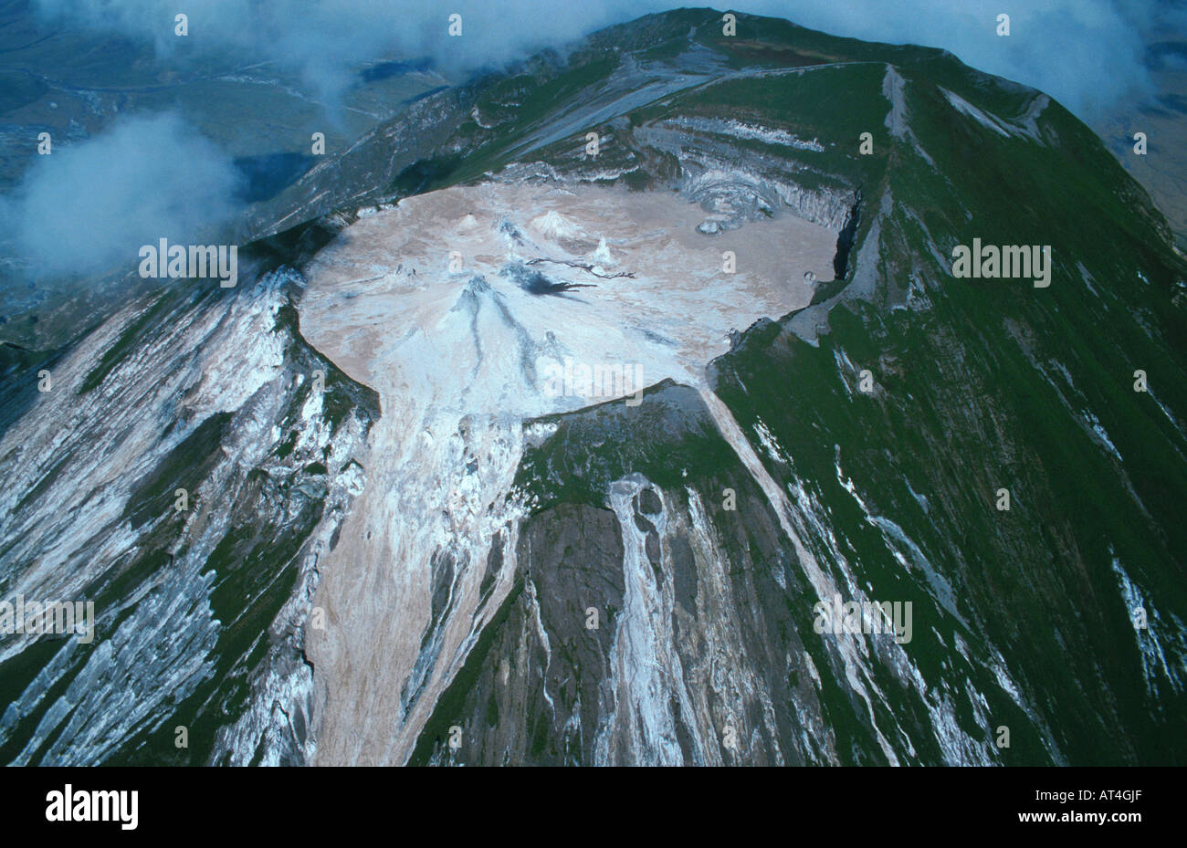volcano Oldoinyo Lengai, active crater, Tanzania, Rift Valley Stock ...