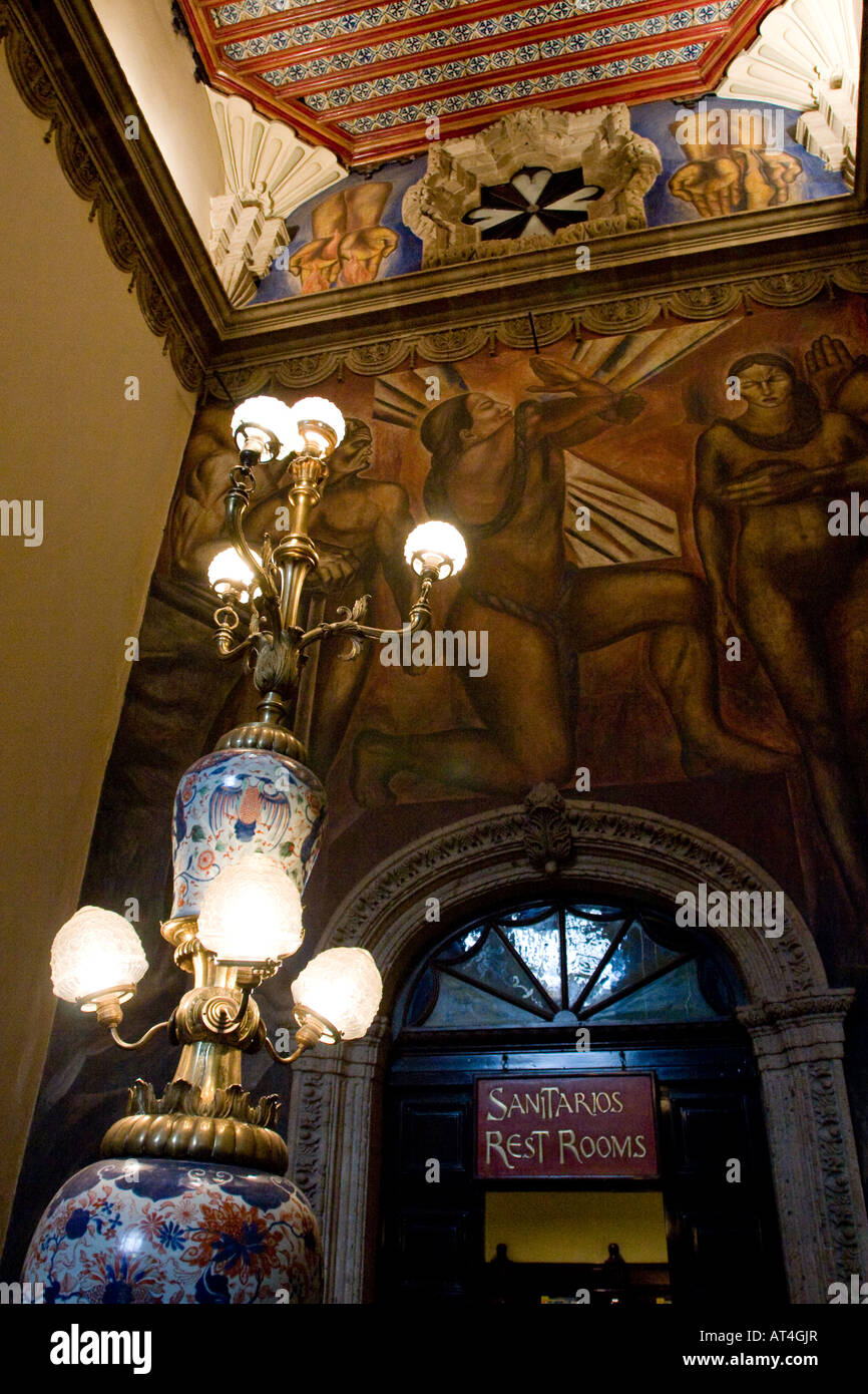 “Omniscencia” mural painting from mexican painter José Clemente Orozco ...