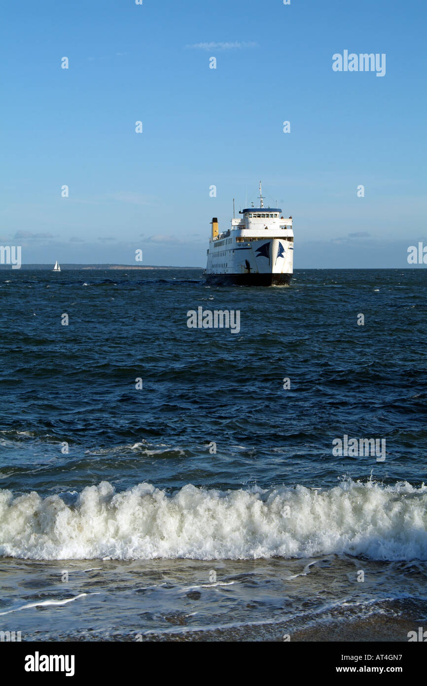 The Mary Ellen ship Cross Sound ferry at Orient Point Long Island New ...