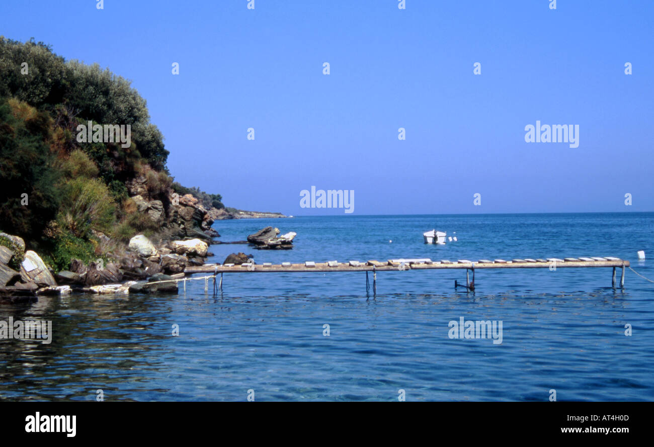 KERVELI BEACH SAMOS GREEK ISLAND EUROPE Stock Photo - Alamy