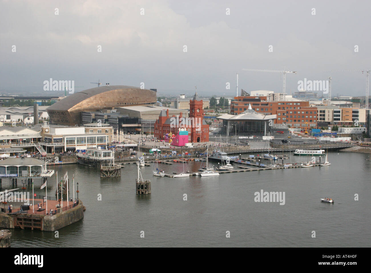 Cardiff general view hi-res stock photography and images - Alamy