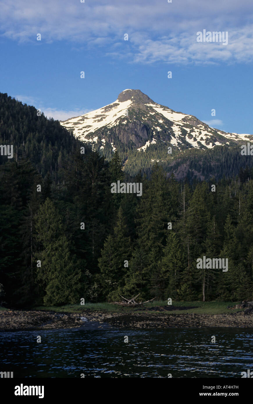 Mt McNeil and Worsfold Bay Work Channel British Columbia Stock Photo ...