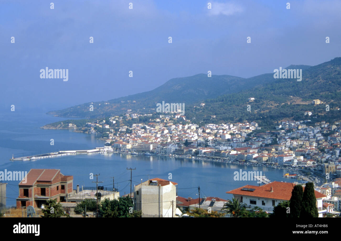 Samos town centre hi-res stock photography and images - Alamy