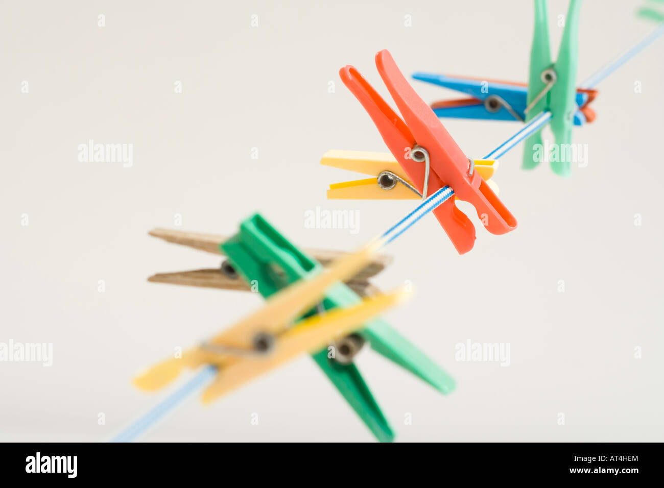 String pegs hi-res stock photography and images - Alamy