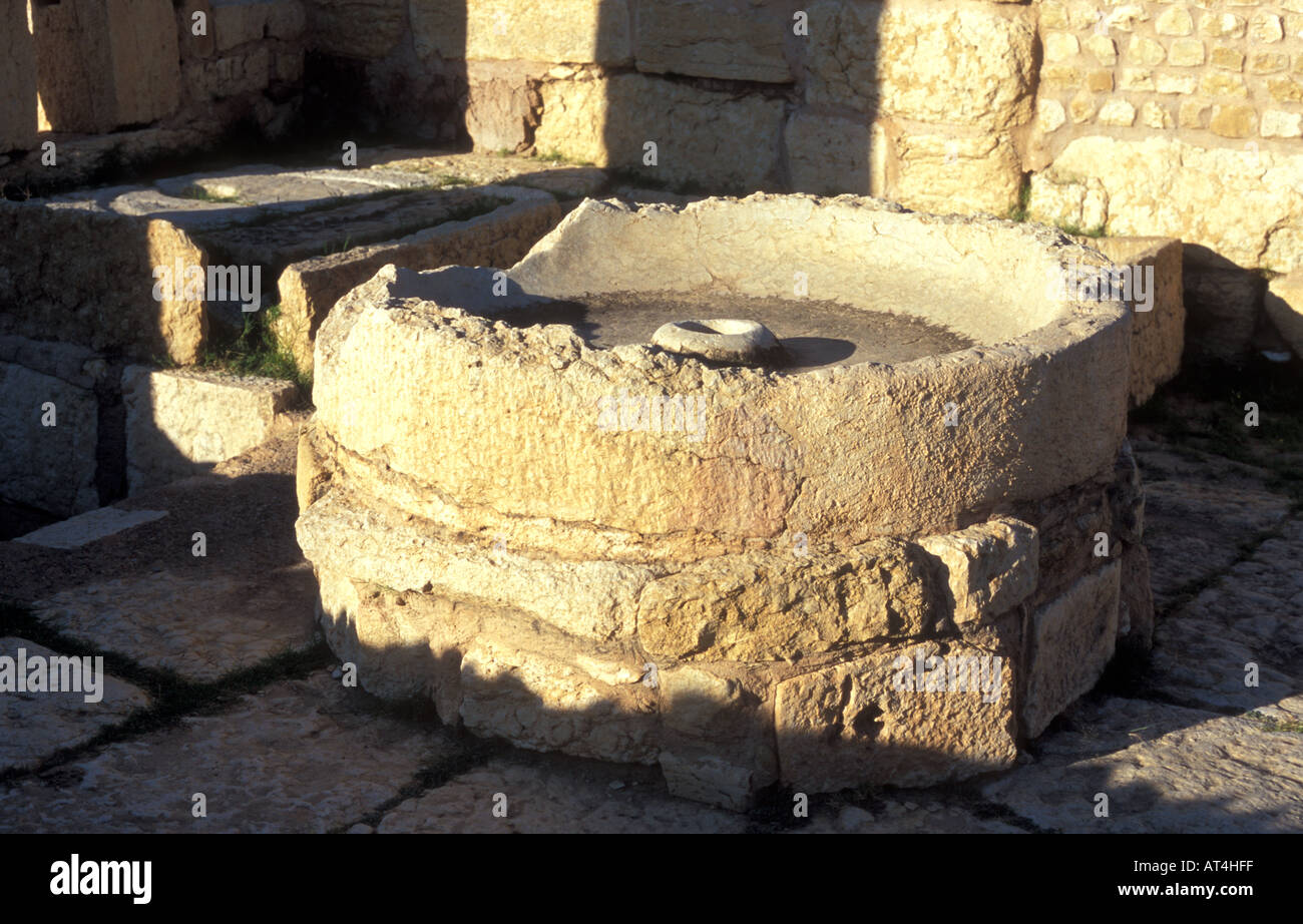 Roman olive press hi-res stock photography and images - Alamy