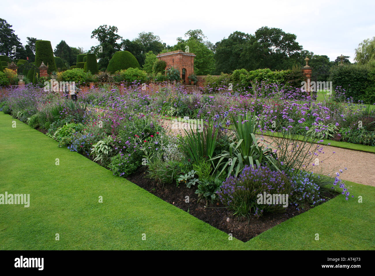 English hibachis border Stock Photo - Alamy