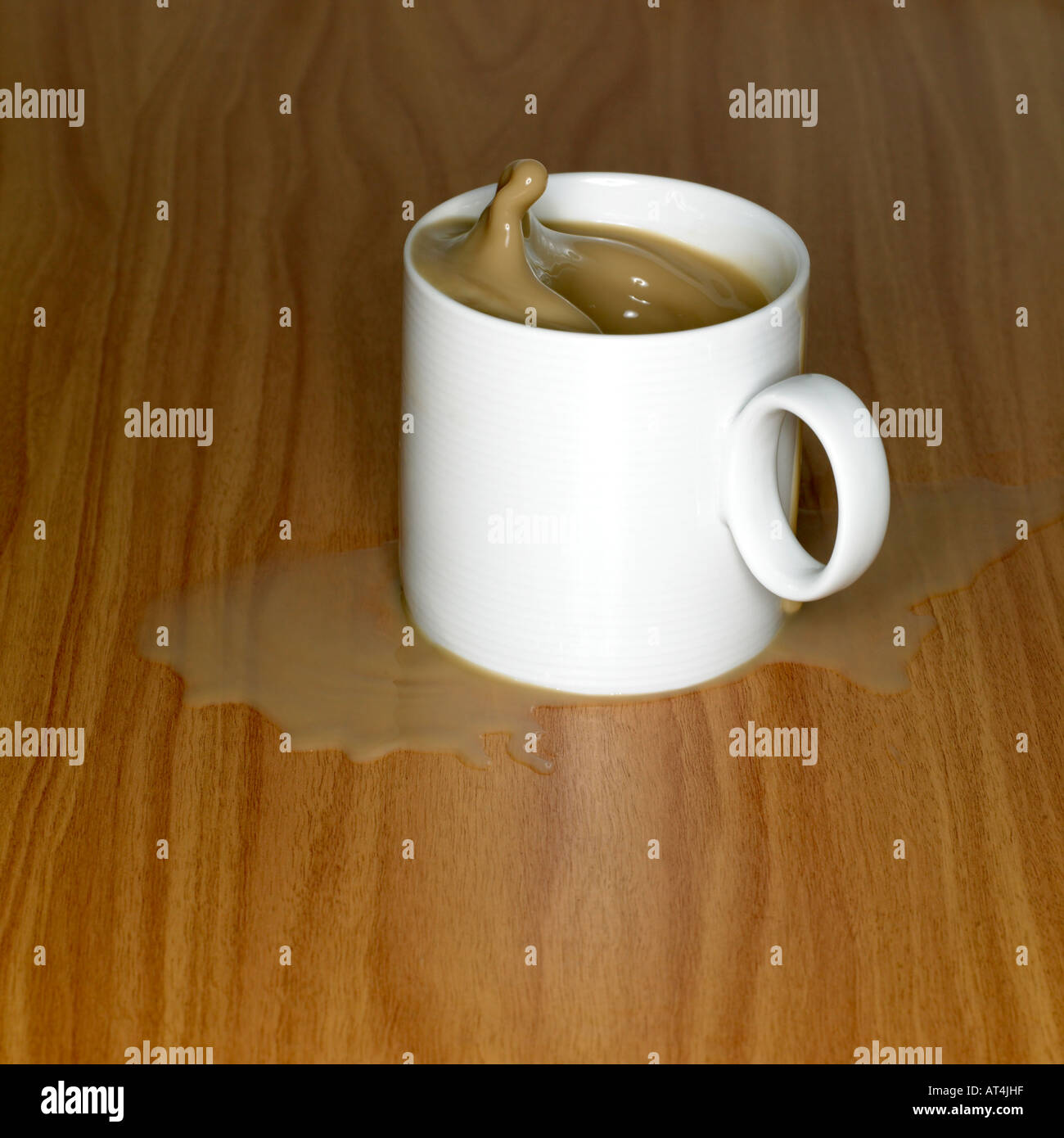 Spilt tea hi-res stock photography and images - Alamy