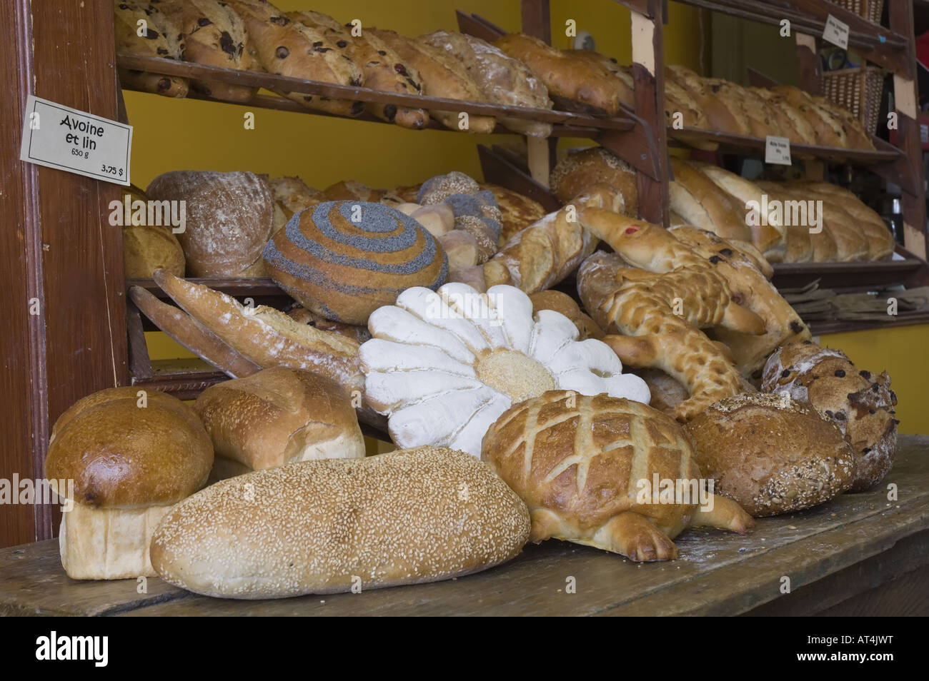 Artisanal bread assortment Stock Photo - Alamy