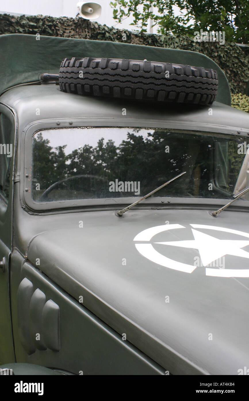 Authentic British Second World War vehicle Stock Photo - Alamy