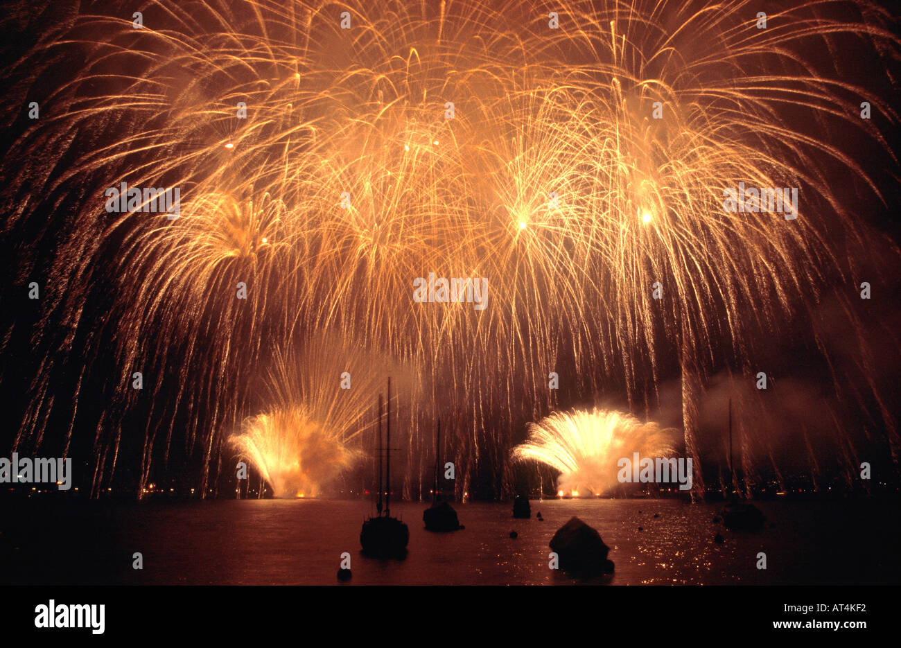 Zurich fire works hi-res stock photography and images - Alamy
