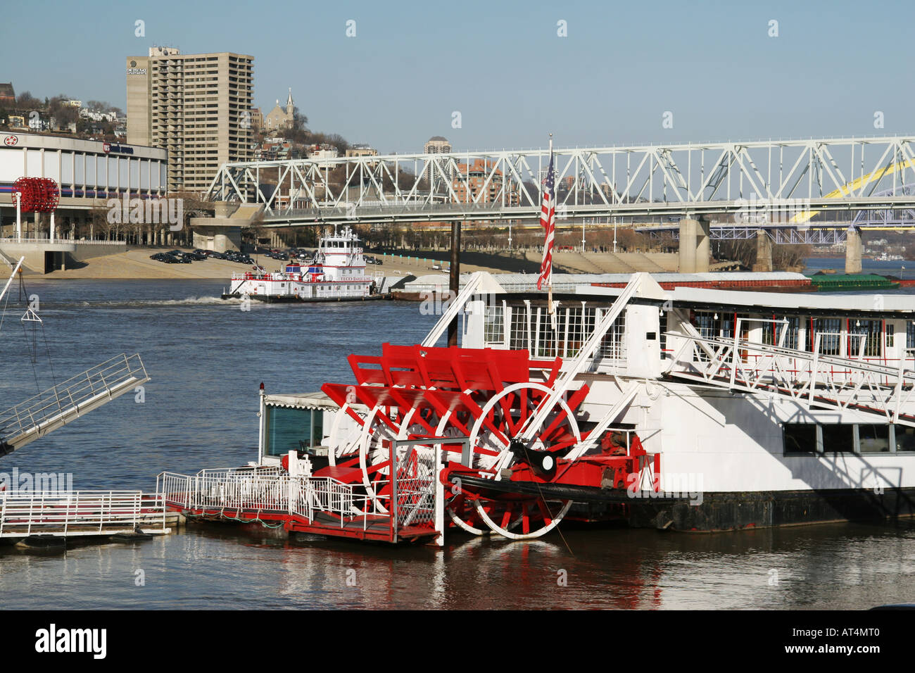 Sternwheeler in Cincinnati Stock Photo - Alamy