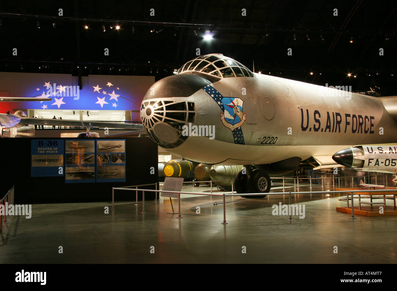 Convair B 36J Airplane front National Museum of the United States Air ...