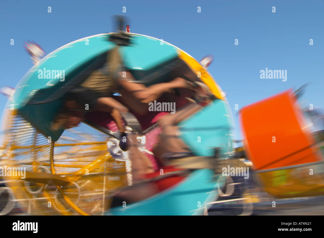 Midway rides at Erie County Fair and Expo Hamburg New York Stock Photo ...