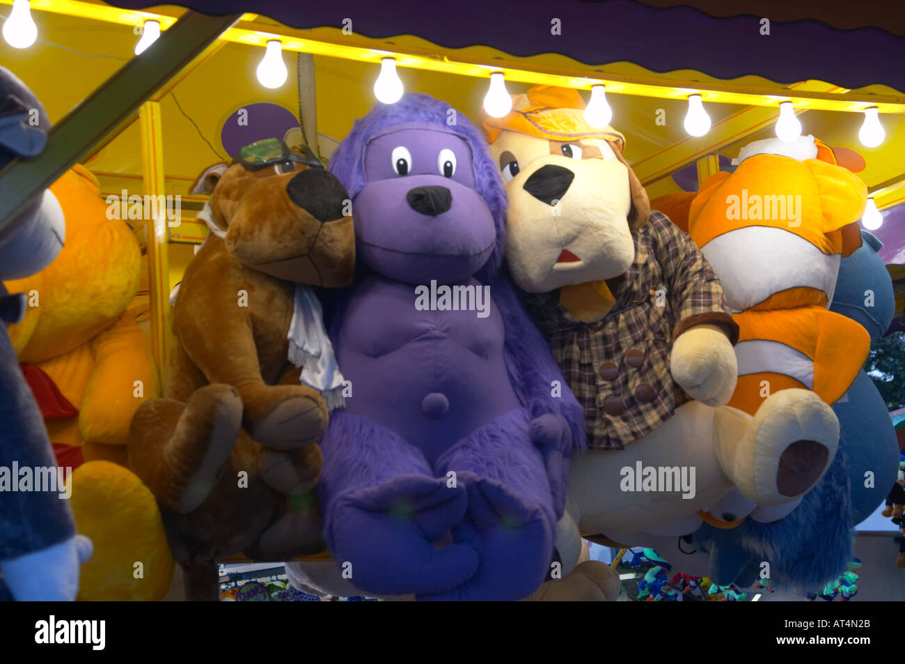 Game prizes at the Erie County Fair and Expo in Hamburg New York Stock ...