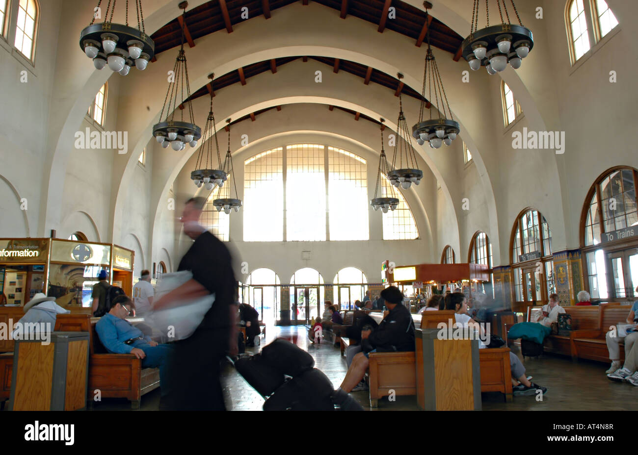 Amtrak Passenger Station Interior High Resolution Stock Photography and ...