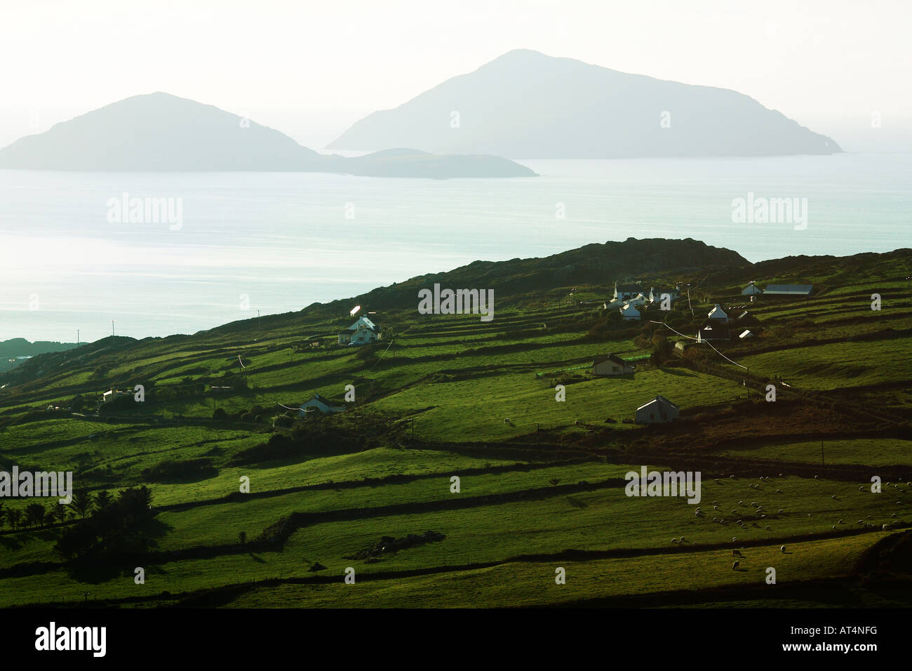 Sunset on the Ring of Kerry, County Kerry, Ireland Stock Photo - Alamy