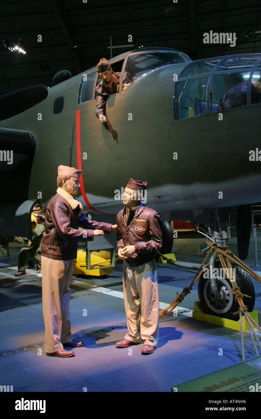 Scene at a North American B 25 B Mitchell Airplane National Museum of ...