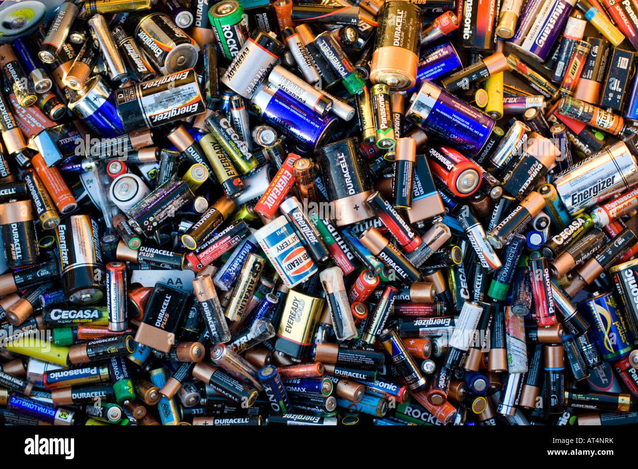 Used dry cell batteries collected for recycling at Cory Environmental ...