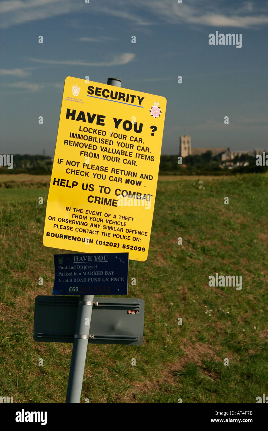 Car park security hi-res stock photography and images - Alamy