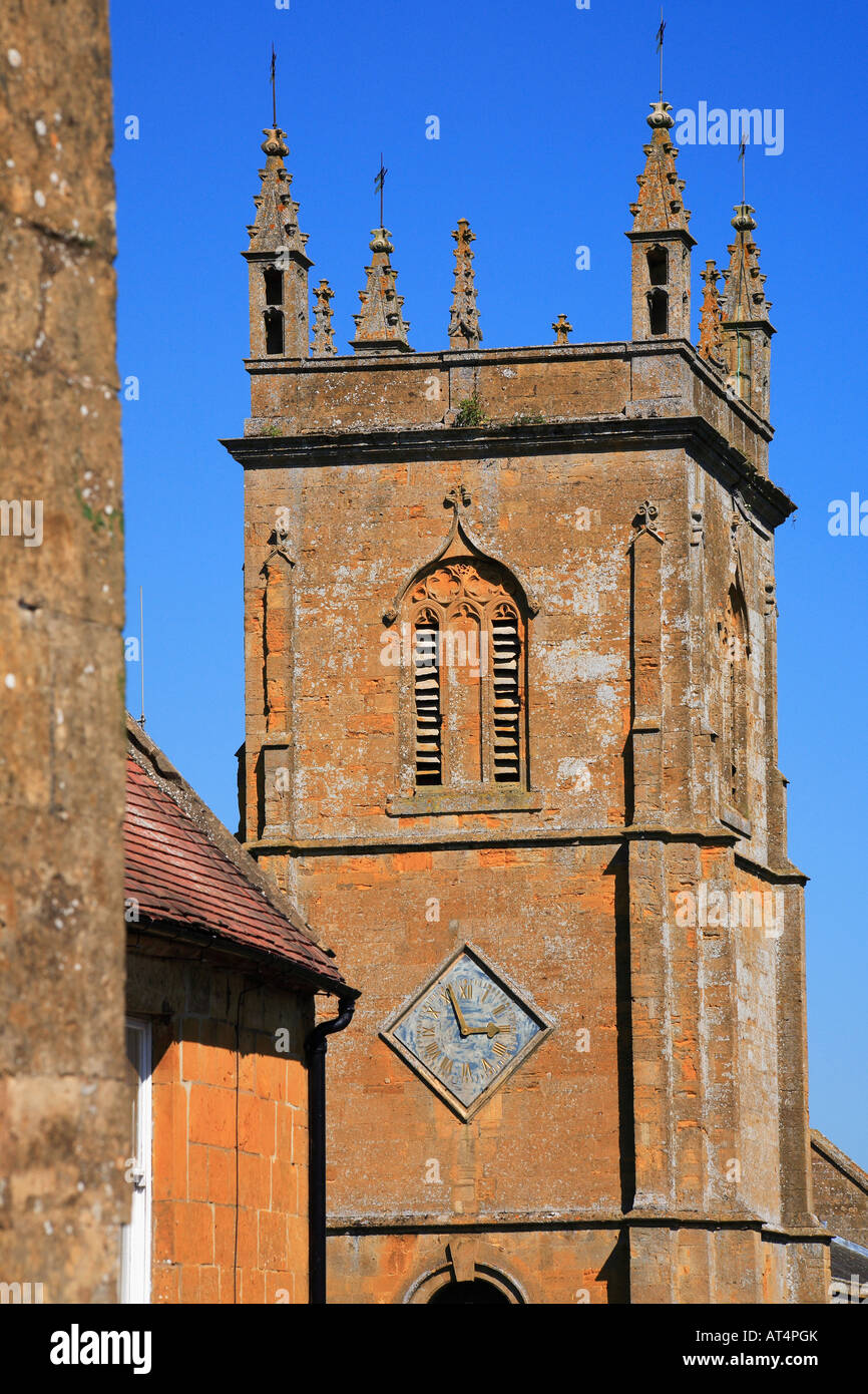 St. Peter and St. Paul Church in Blockley Cotswolds England Stock Photo ...