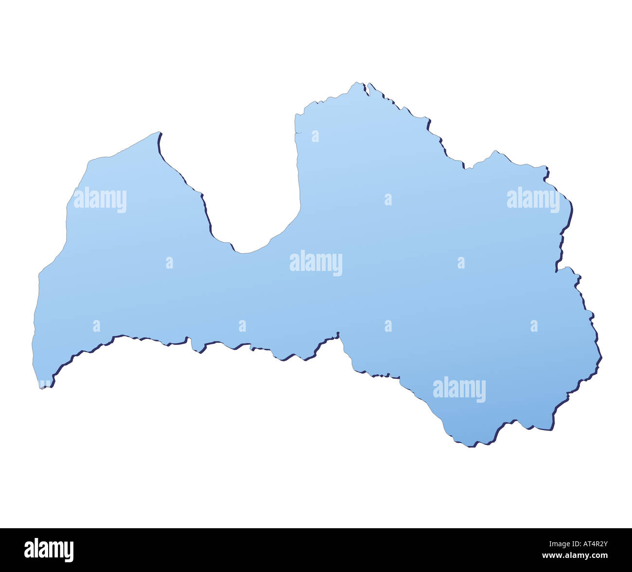 Latvia map hi-res stock photography and images - Alamy