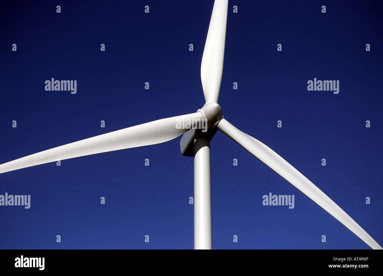 Wind turbine, close-up of sails Stock Photo - Alamy