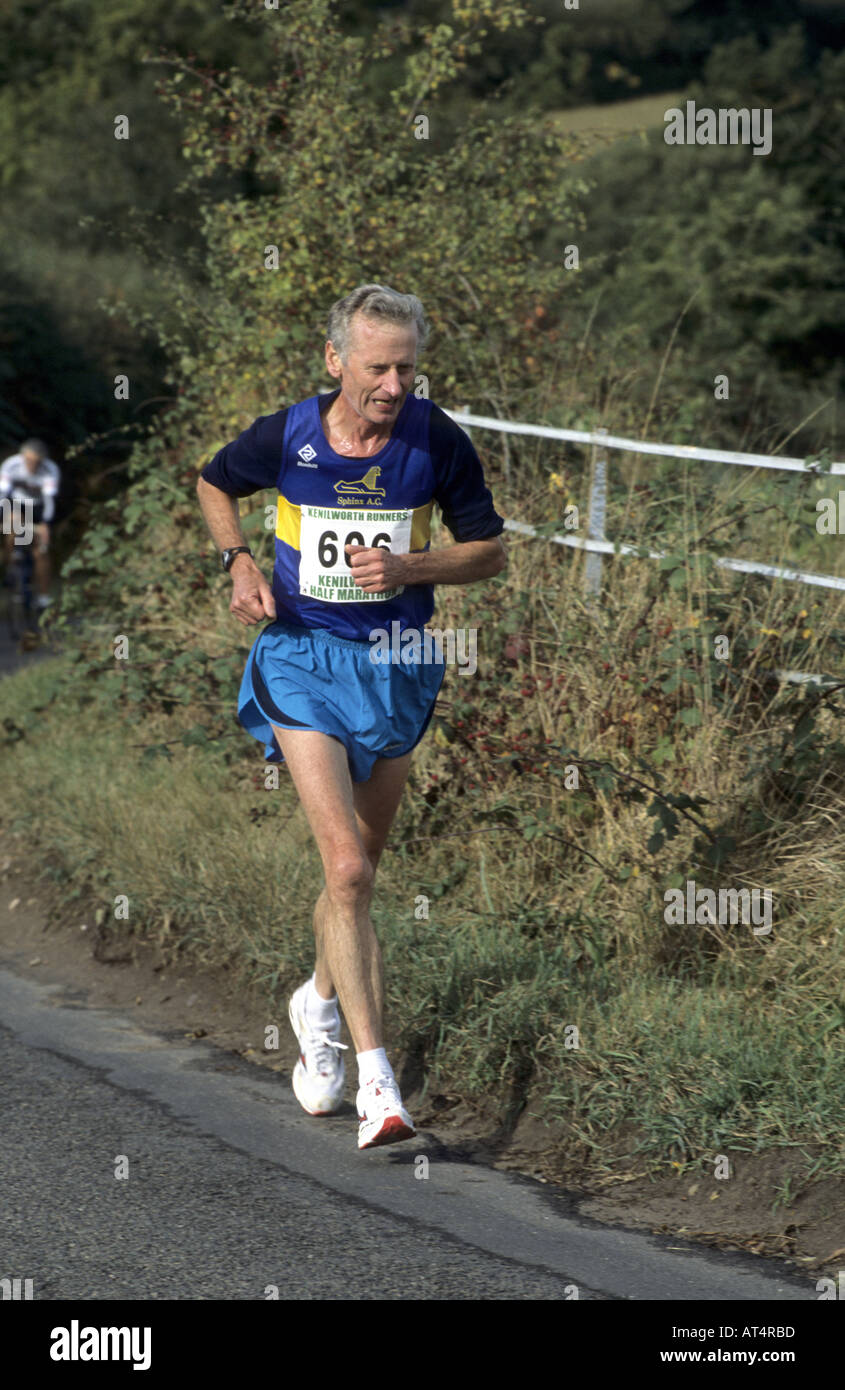 Marathon veteran old runner hi-res stock photography and images - Alamy