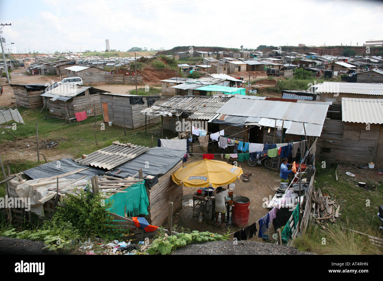 American slum area hi-res stock photography and images - Alamy