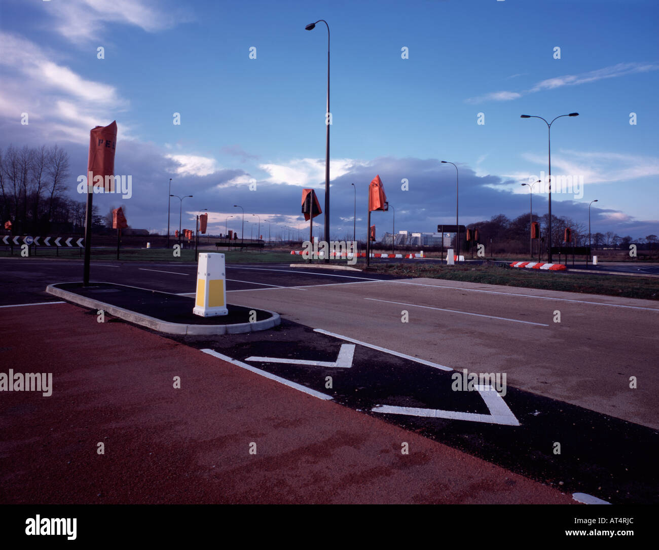traffic lights industrial landscape sage business park gosforth ...